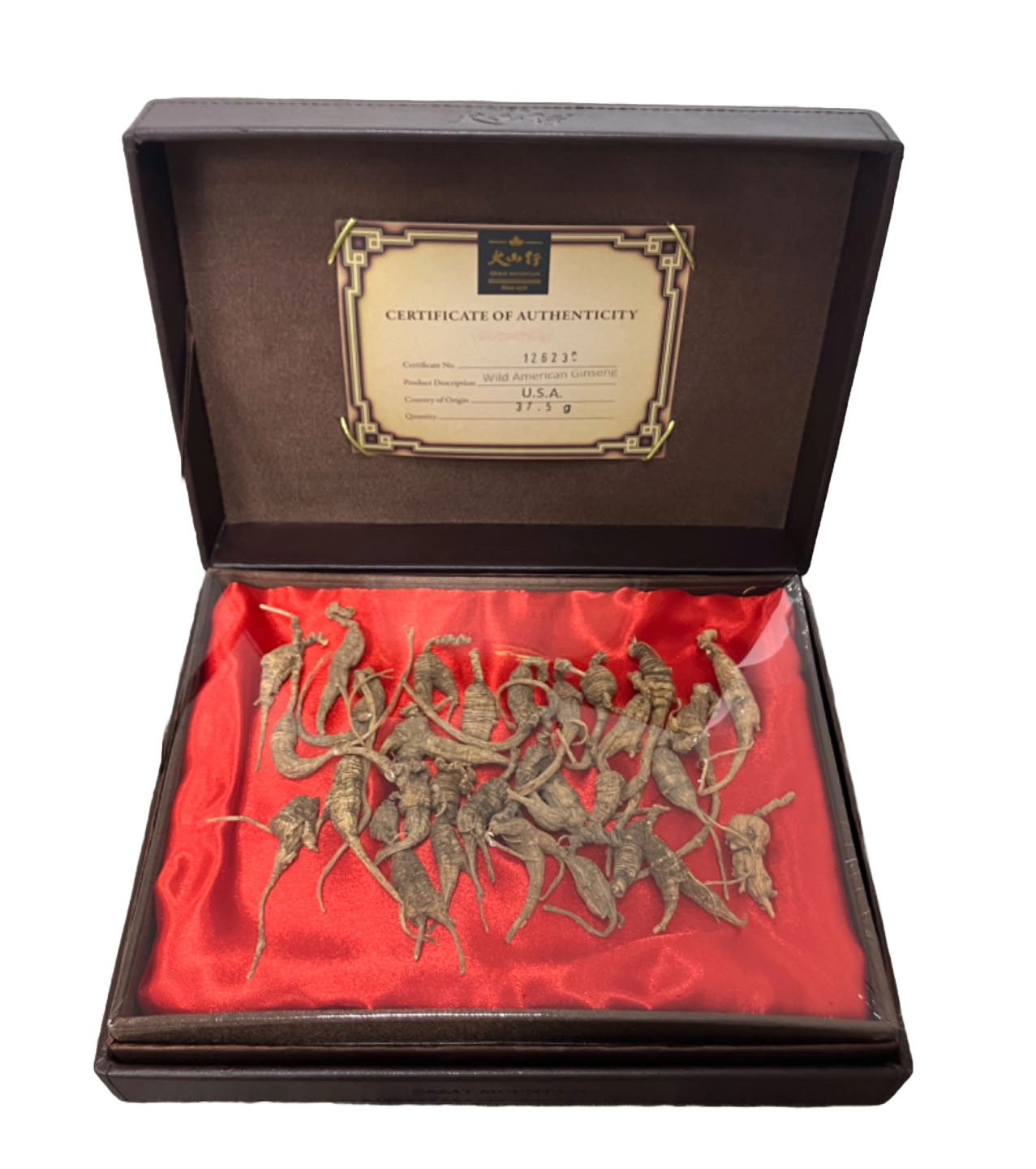Great Mountain Ginseng | American wild ginseng skin gift box-360/two ...