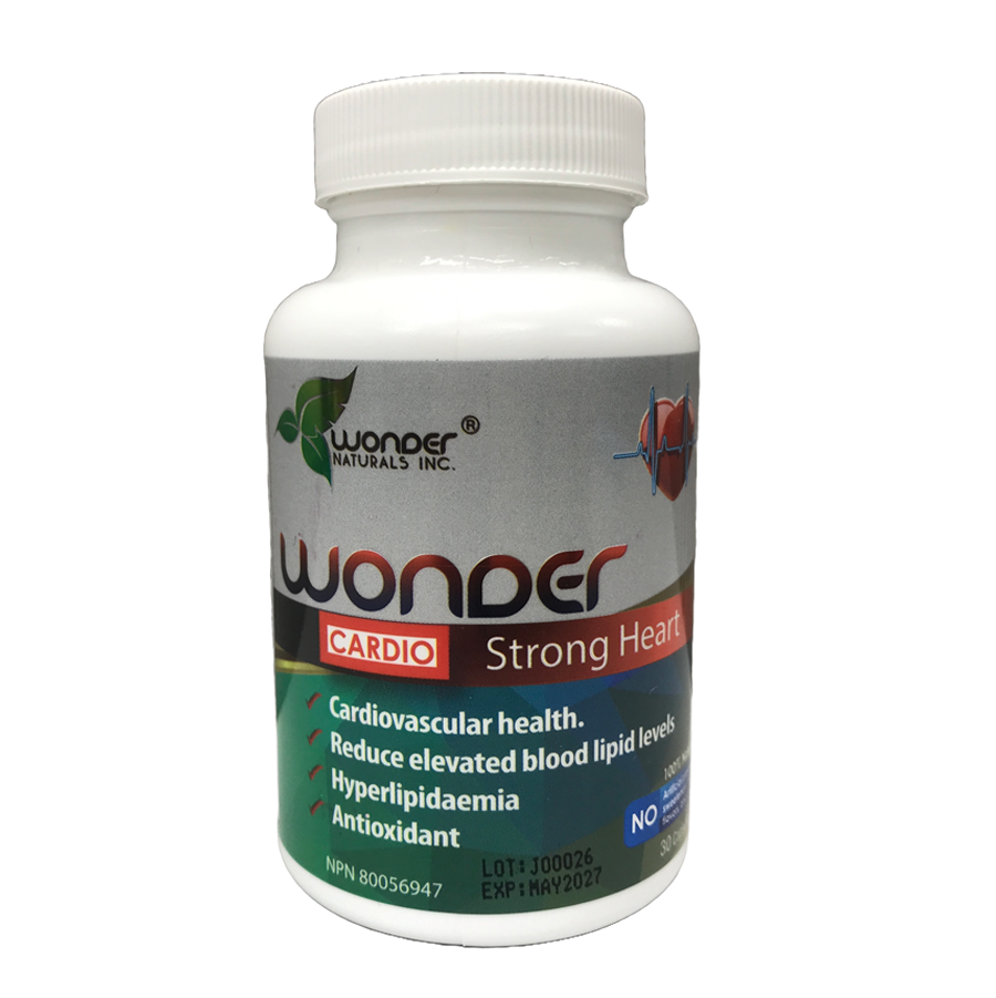 Great Mountain Ginseng | Wonder Naturals - Heart Power (30 capsules/bottle)