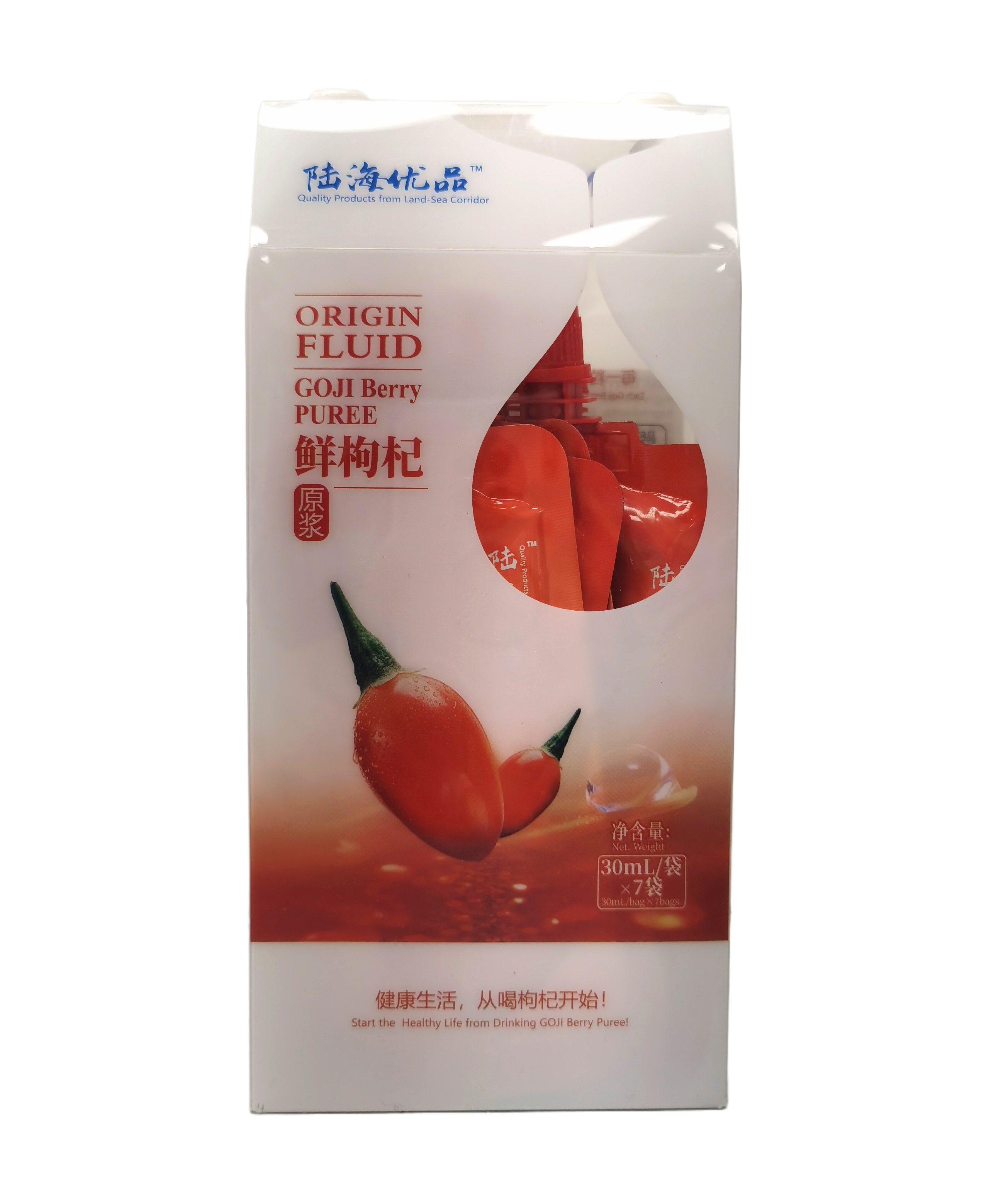 Oyama Line | Lu Hai Premium Wolfberry Puree 30ml *7 bags